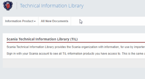 Scania Technical Information Library